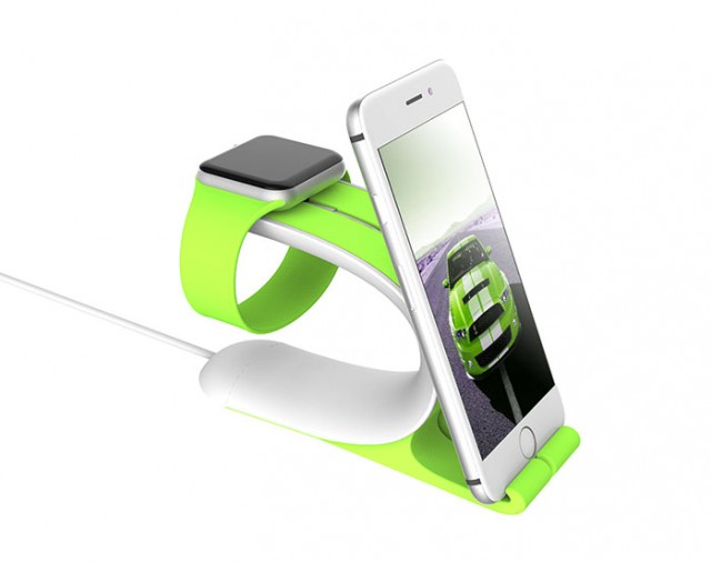 LOCA Brings A Beautiful Holder For Apple Watch And iPhone 6s - Gizmochina