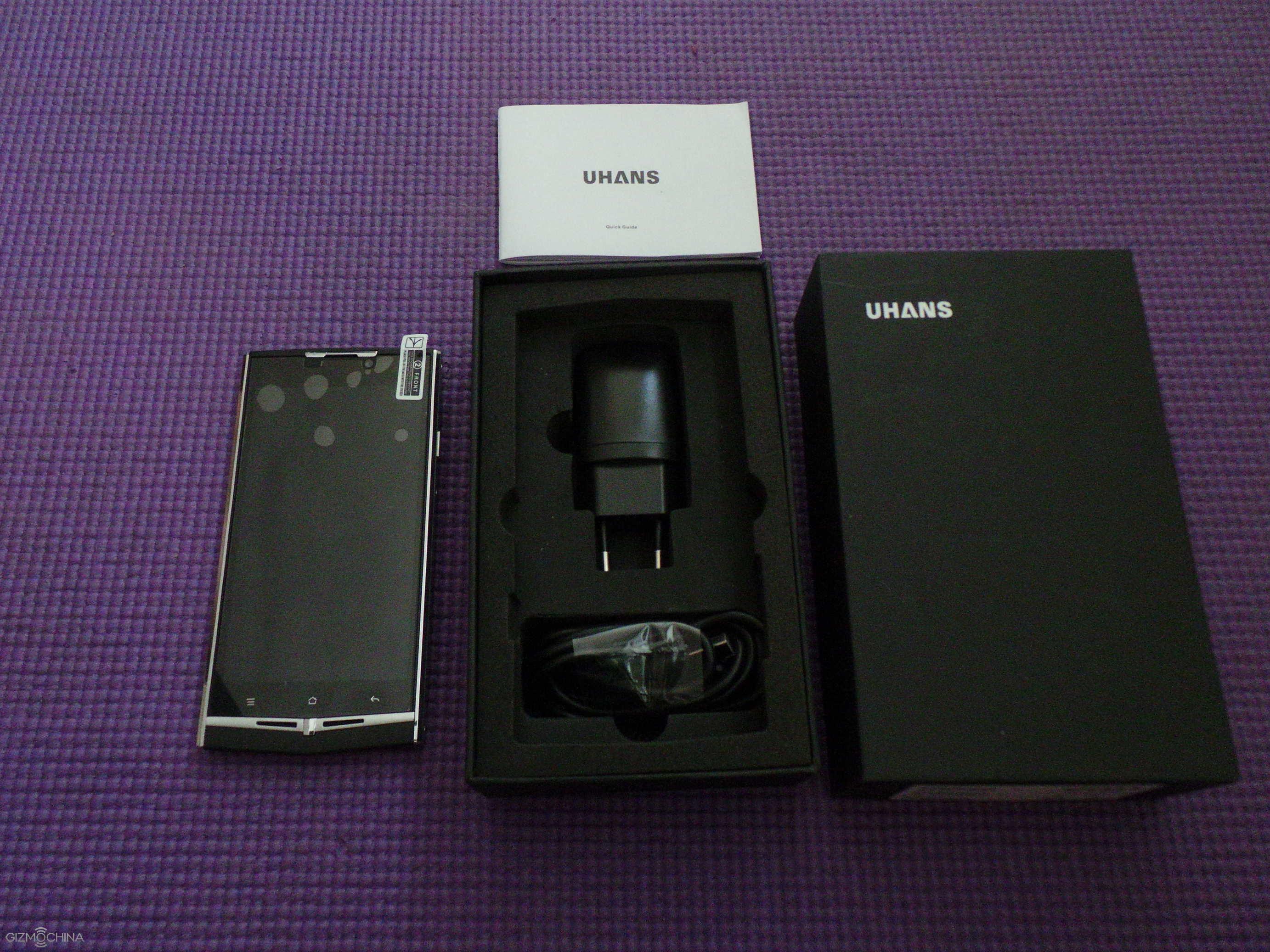 UHANS U100 Budget Luxury Smartphone: First Impressions - Gizmochina