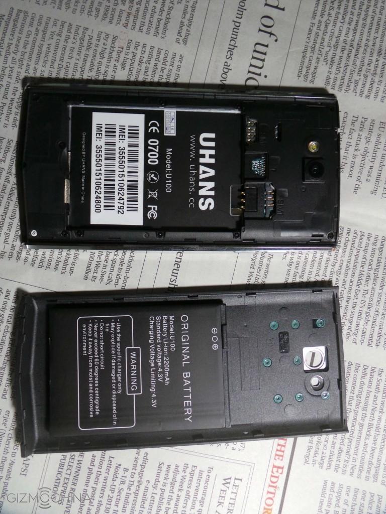 UHANS U100 Budget Luxury Smartphone: First Impressions - Gizmochina