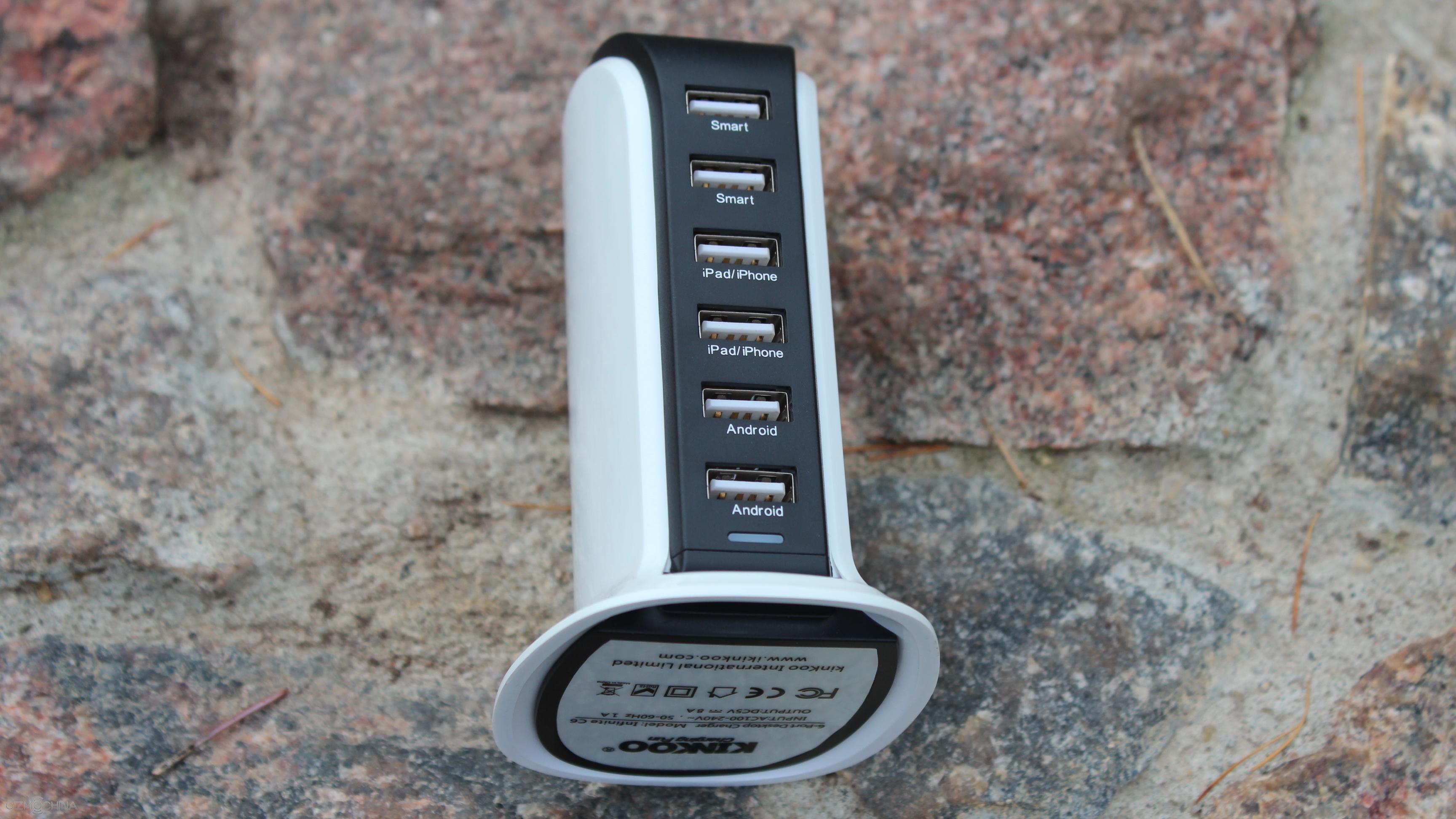 Kinkoo 40Watt 6-Port High Speed USB Charger Review
