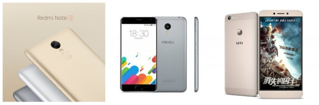 Xiaomi Redmi Note 3 vs Meizu M1 Metal vs LeTV 1S: A Detailed Comparison - Gizmochina