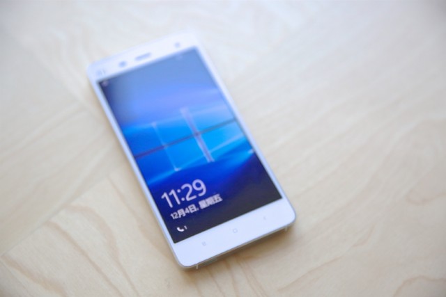 First Look At Windows 10 On Xiaomi Mi4 [Pictures] - Gizmochina