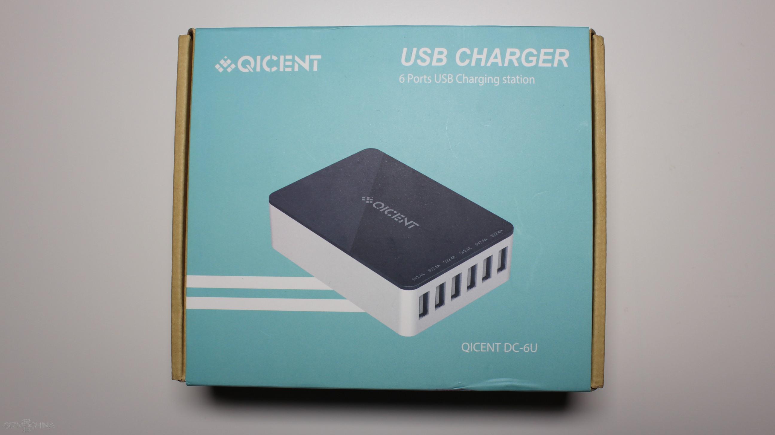 QICENT 6-Port 2.4A Smart Usb Charger Review - Gizmochina