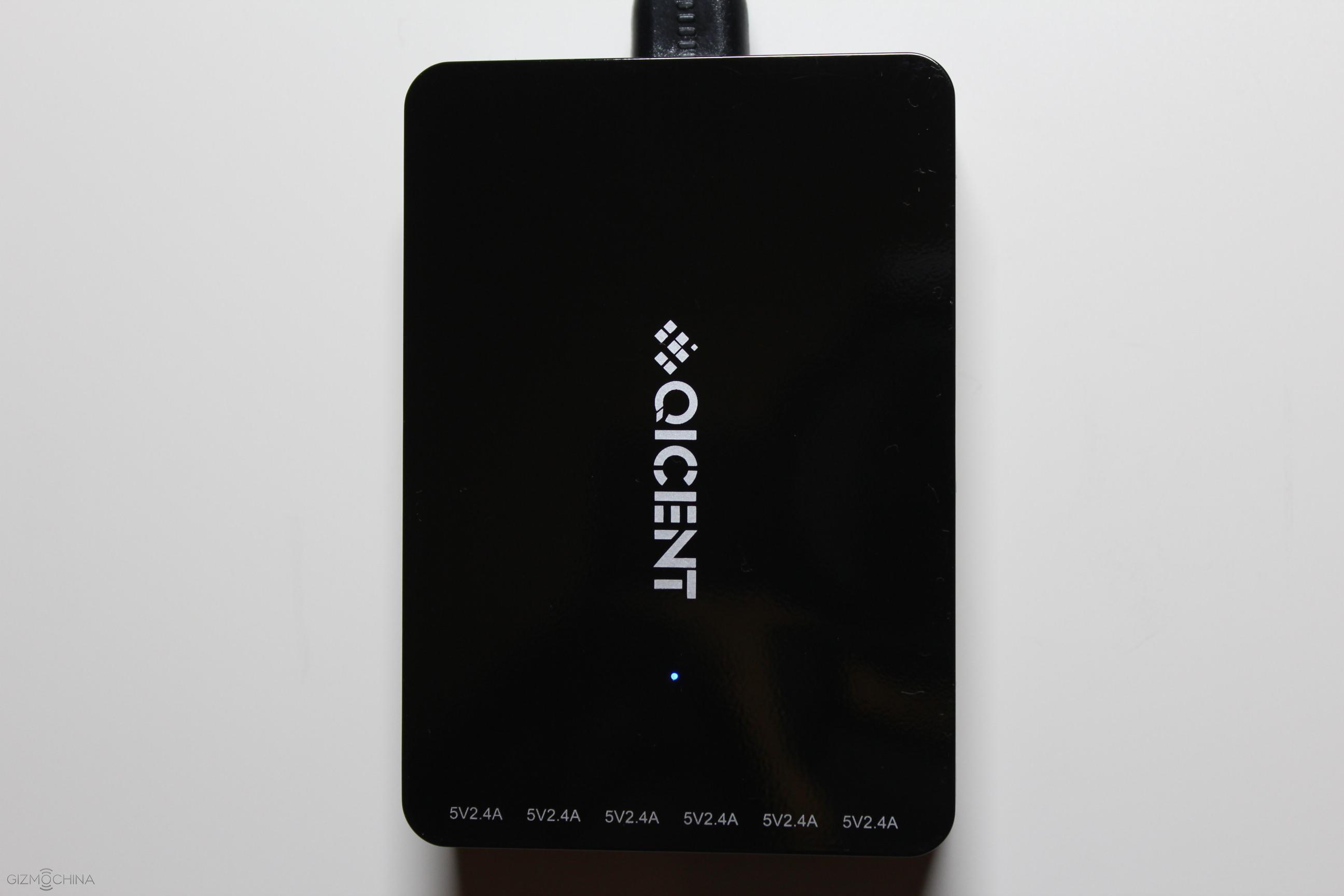 QICENT 6-Port 2.4A Smart Usb Charger Review - Gizmochina