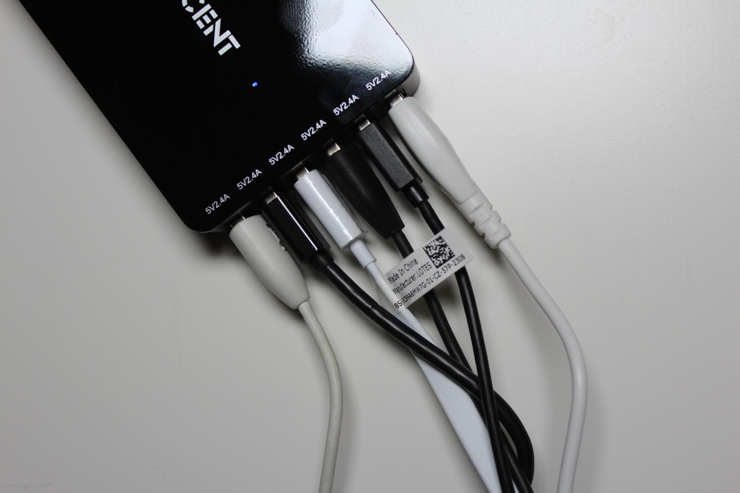 QICENT 6-Port 2.4A Smart Usb Charger Review - Gizmochina