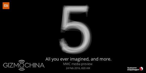 Xiaomi Mi 5: All the Confirmed Features So Far - Gizmochina