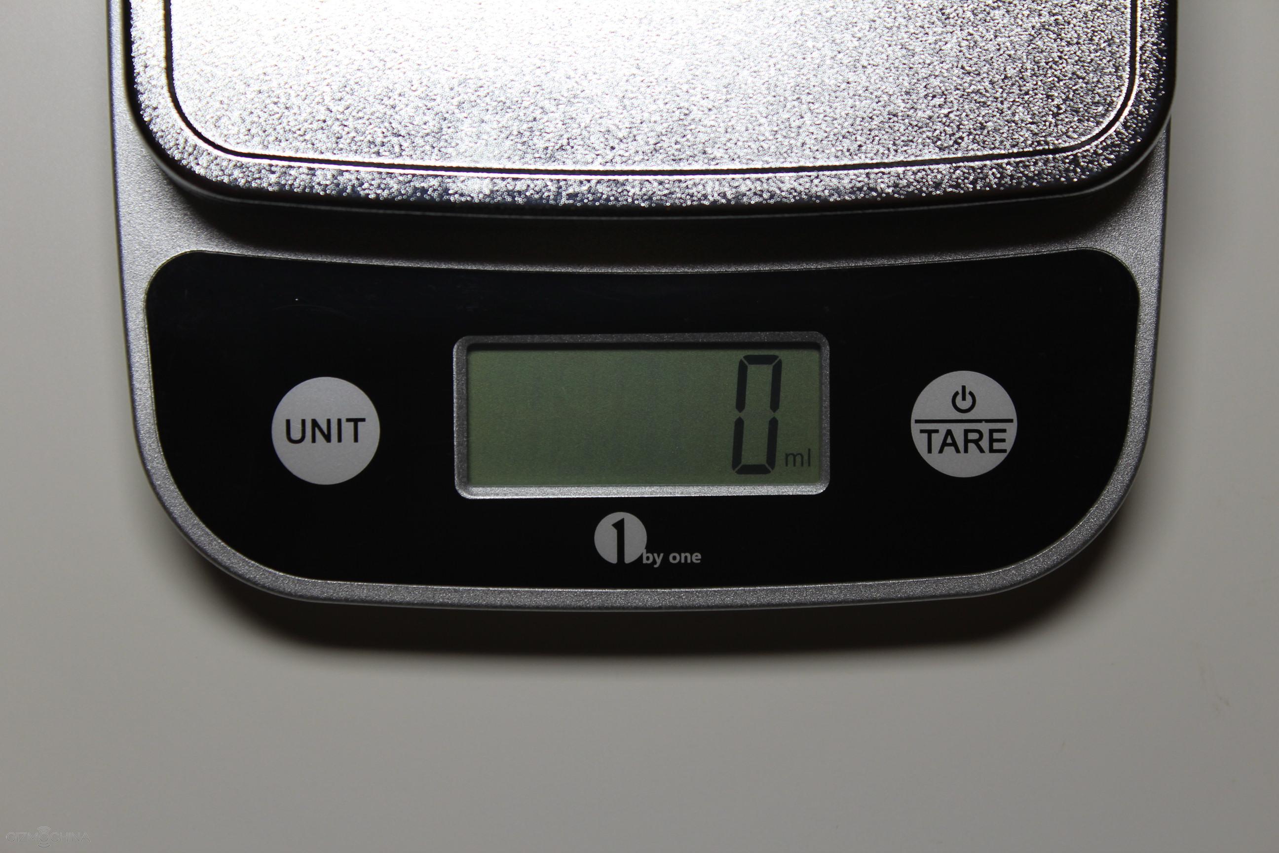 1byone Digital Display Kitchen Scale Review - Gizmochina