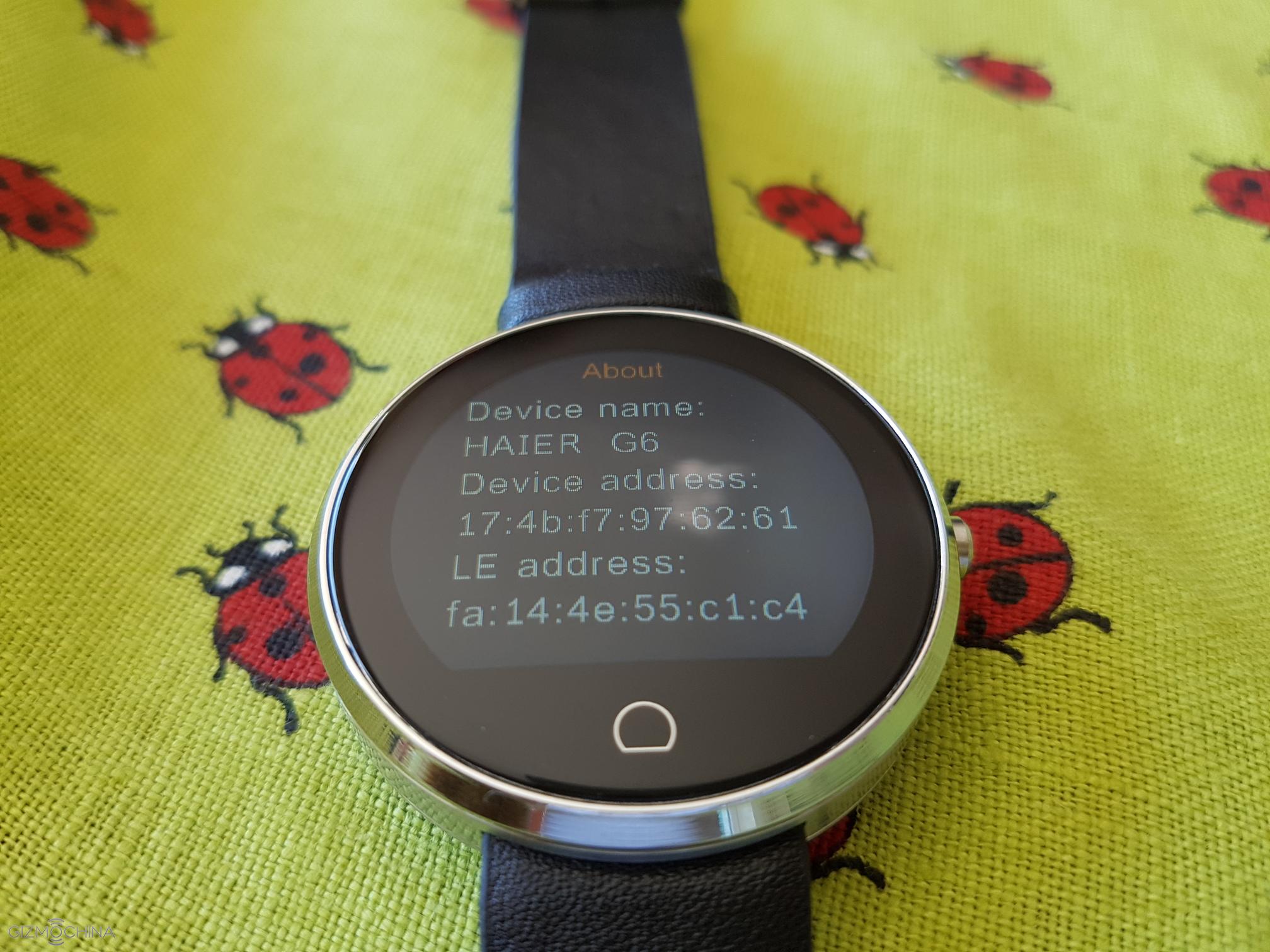 Haier G6 Smartwatch Review - Gizmochina