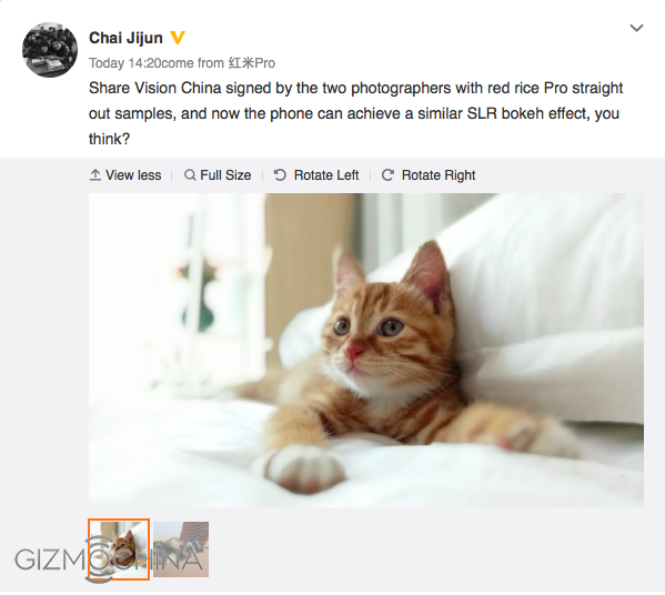 Redmi Pro Camera Samples Surface: Amazing Bokeh From Dual Cameras ...