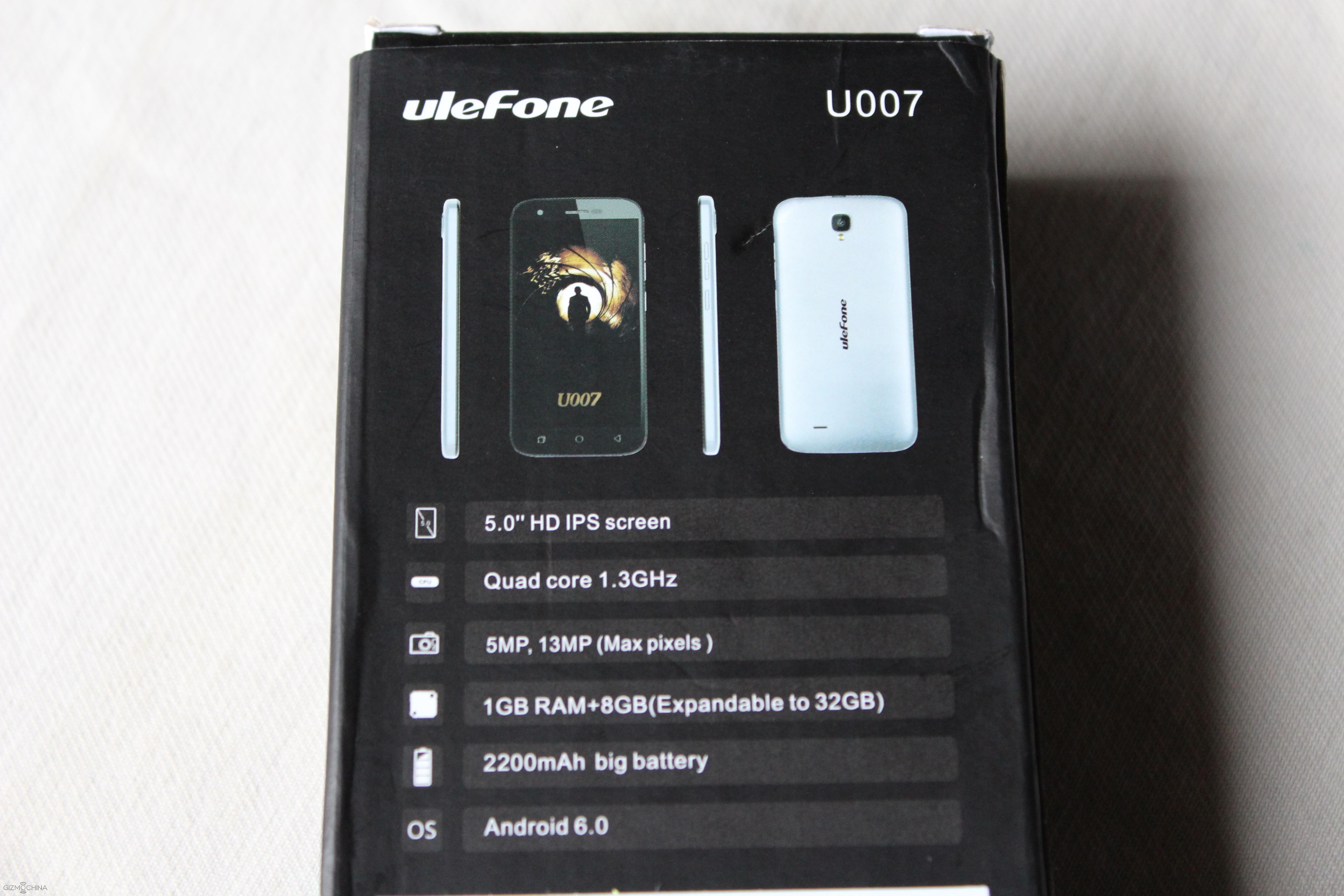 Ulefone U007 Super Budget Phone: First Impressions & Hands On - Gizmochina