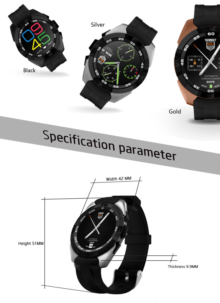 Giveaway: Win A Brand New No.1 G5 Sports Smartwatch (Round) - Gizmochina