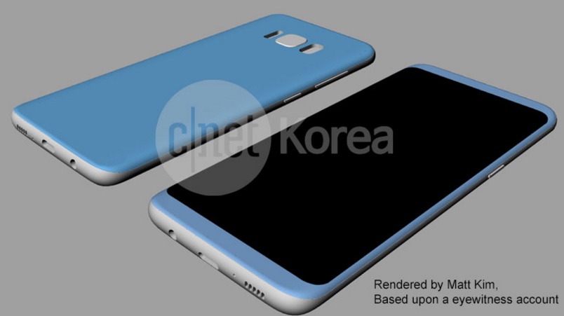 New Galaxy S8 and S8 Plus Dimensions Released - Gizmochina