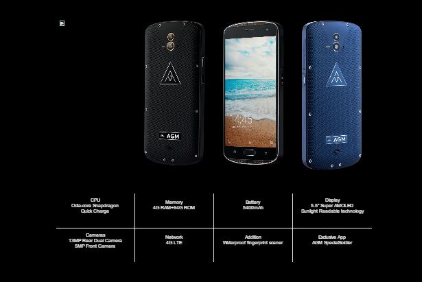 AGM X2 Max with SD 835, 8GB RAM Tipped to Launch at MWC 2017 - Gizmochina