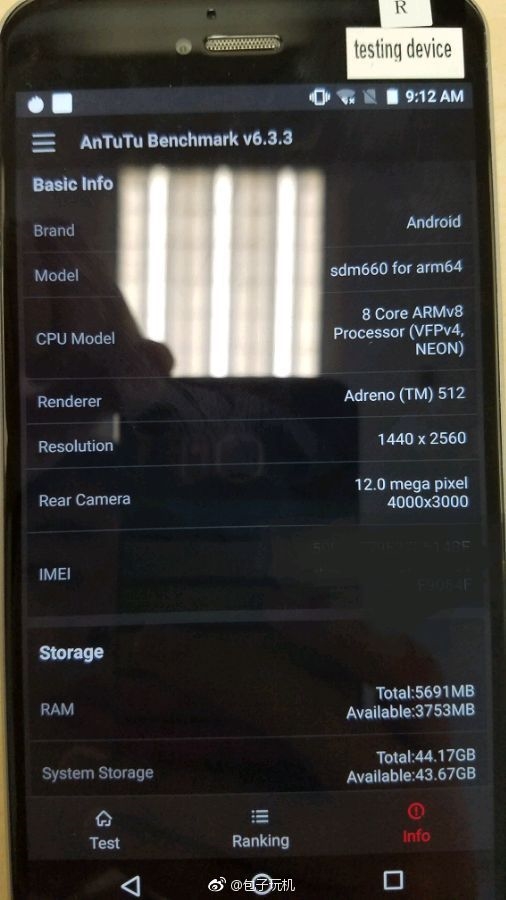 Qualcomm Snapdragon 660 Test Device Specs Revealed: 2K Display, 6GB RAM ...