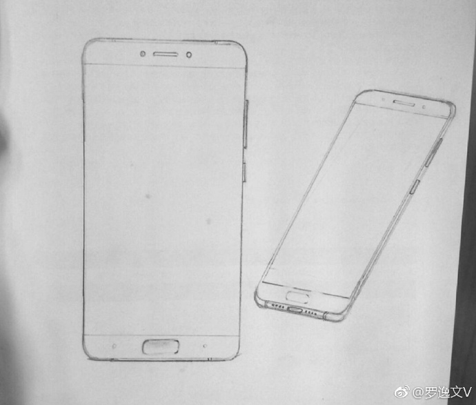 Xiaomi Mi 6 Sketches Reveal Design and Dual Rear Camera - Gizmochina
