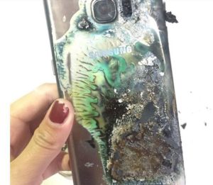 Samsung Galaxy S7 Explodes in the early hours in China - Gizmochina
