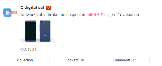 Xiaomi Mi 6 Plus Render Leaks: Shows Interesting Details at the Front ...