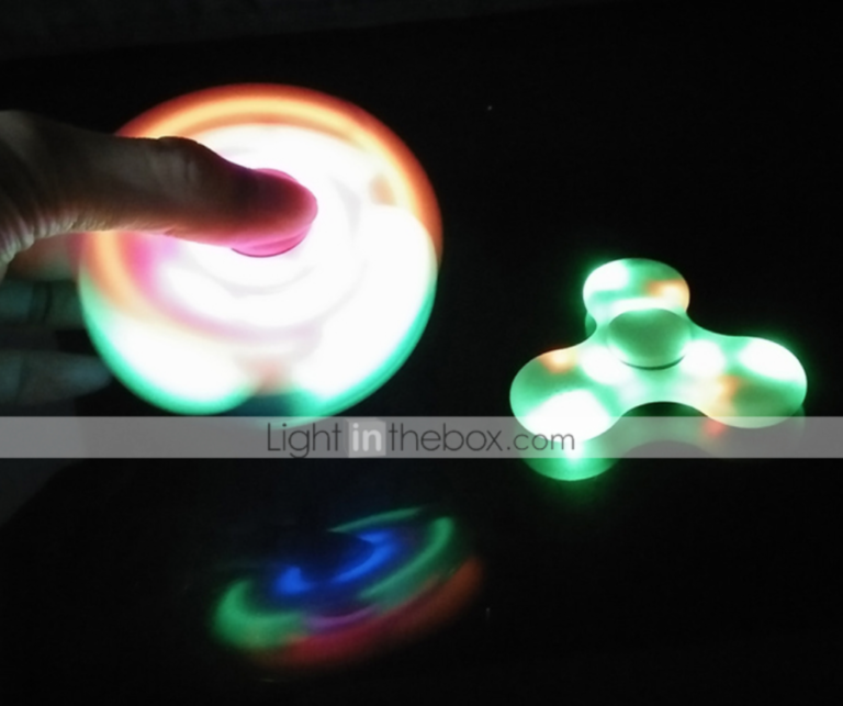 Get Portable Wireless Speaker Fidget Spinner with LED Light for $3.99 ...