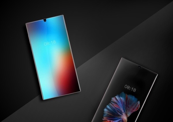 Sharp's Bezel-less Beauty In Renders: Full Display Front - Gizmochina