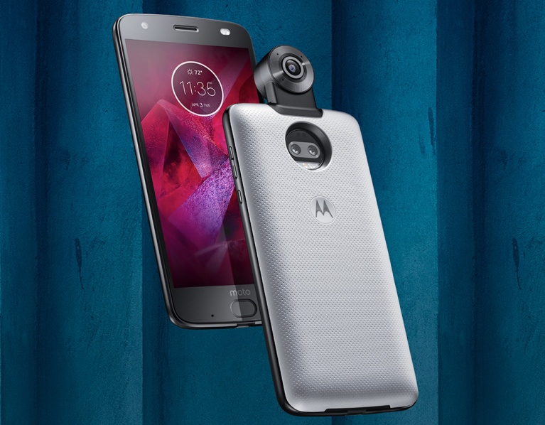 Moto Z2 Force Now Official: Familiar Design, Dual Cameras, New Moto Mod ...