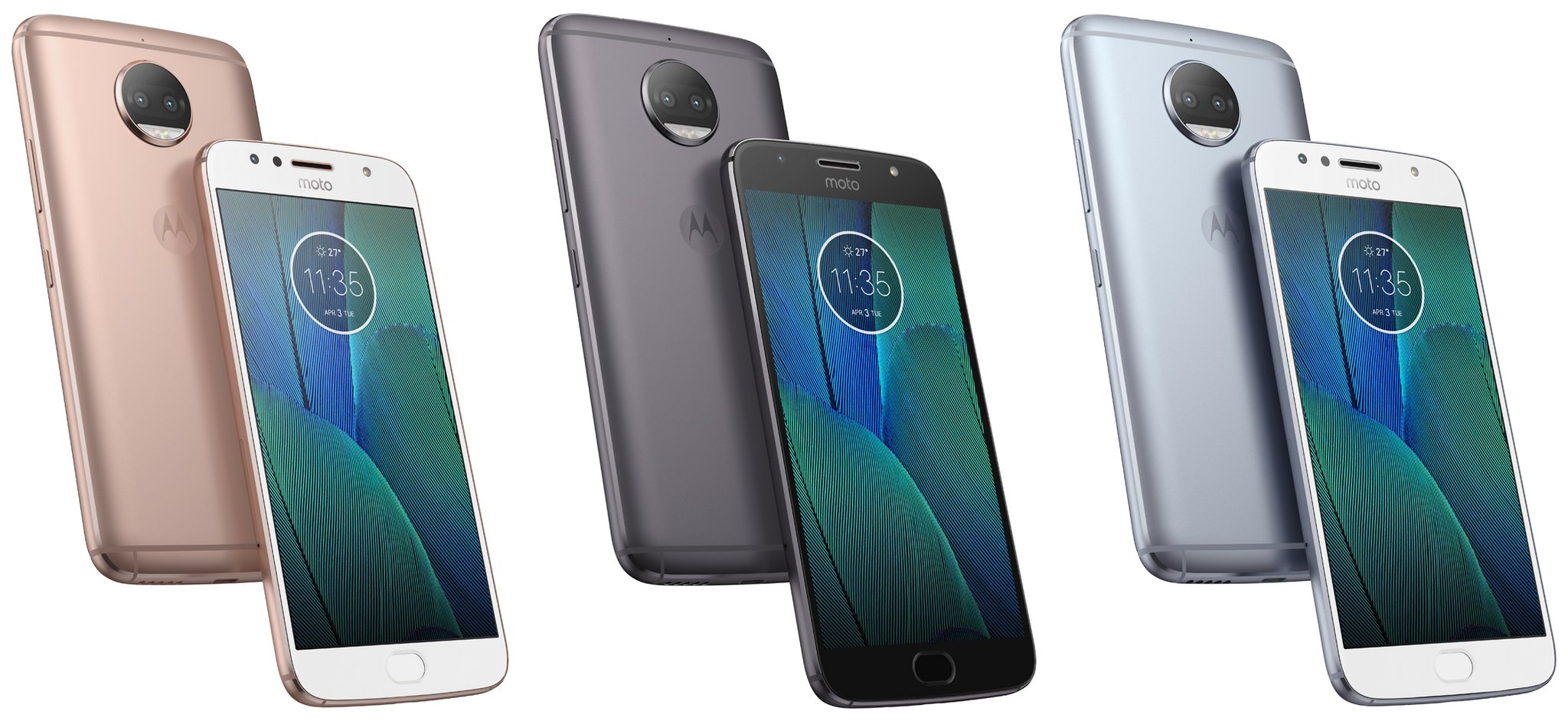 Moto G5S Plus Renders Arrives In Three Colors - Gizmochina