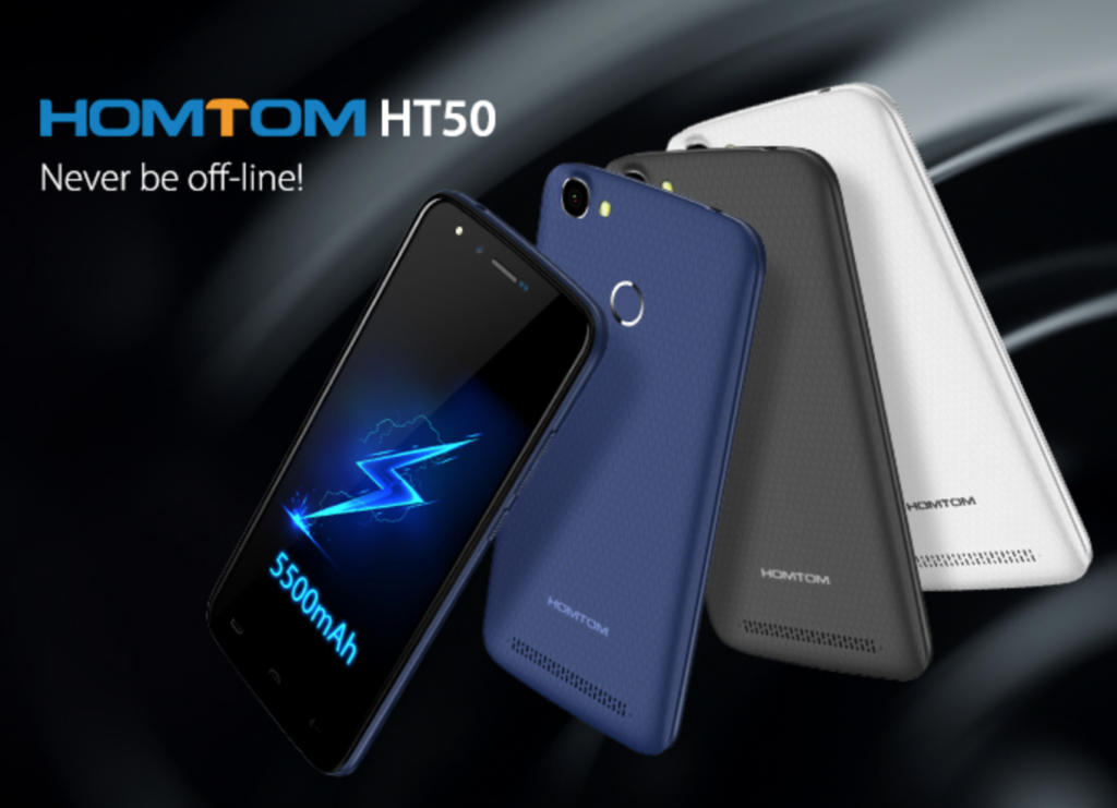 HOMTOM HT50 offers 5500mAh and Good Specs for just $99! - Gizmochina