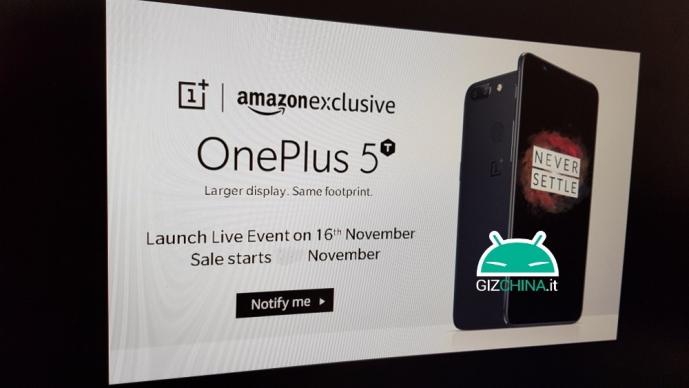 OnePlus 5T Teaser Poster Leaked, Hints At November 16 Launch - Gizmochina