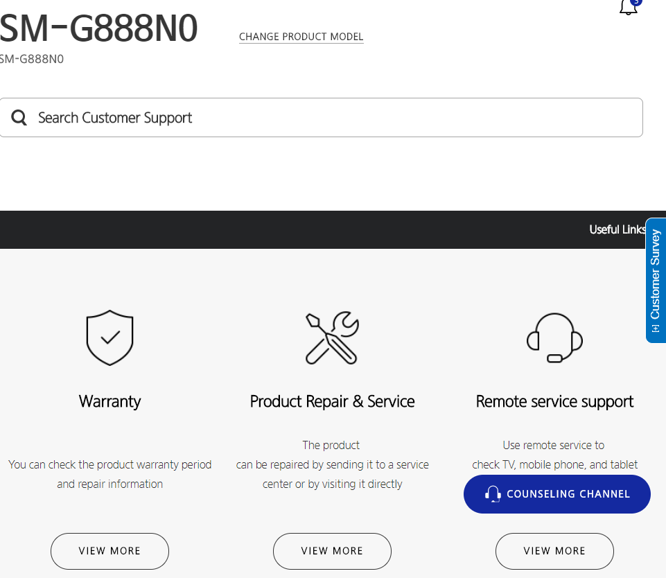 Support Page For Foldable Samsung Galaxy X Is Live - Gizmochina