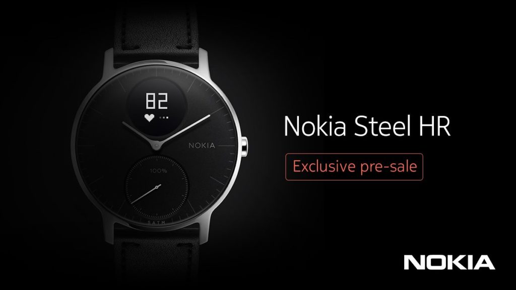 Nokia Steel HR Pre-orders Begin, Shipping Begins Next Month - Gizmochina