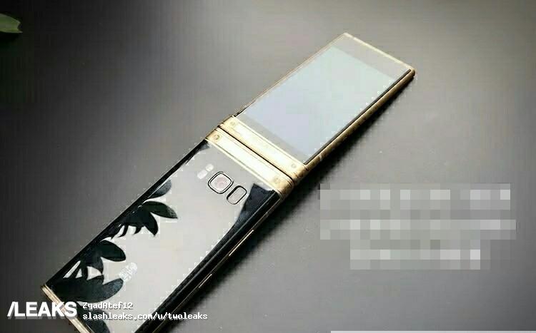 Samsung SM-W2018 Flip Phone Appears in Real Skin in Leaked Images, Video - Gizmochina