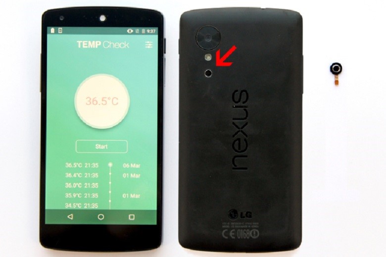 World's First Smartphone-based Thermometer Unveiled - Gizmochina