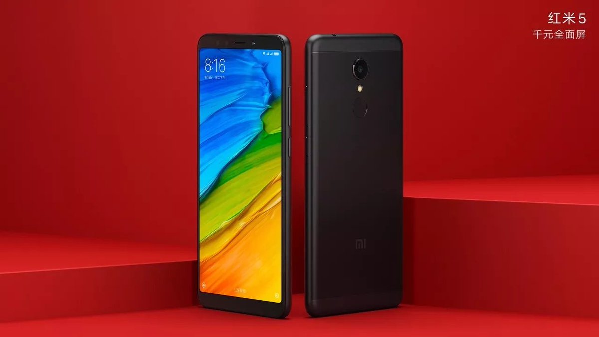Xiaomi Redmi 5 Black Colour Variant To Be Available From 25th December ...