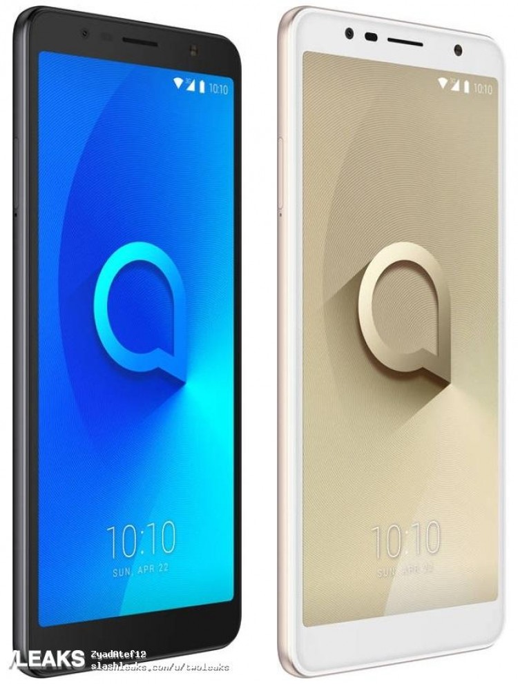 Alcatel 3c Renders Reveal Metallic Black, Blue, Gold Color Variants ...