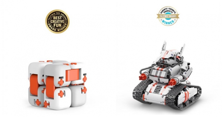 Xiaomi's Mi Finger Block & Mi Robot Builder Rover Win 2018 Tillywig ...