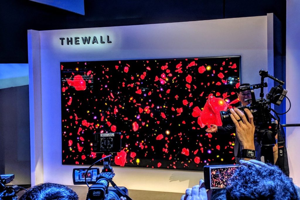 After The Frame Comes The Wall; Samsung's The Wall Modular TV Is A 146 ...