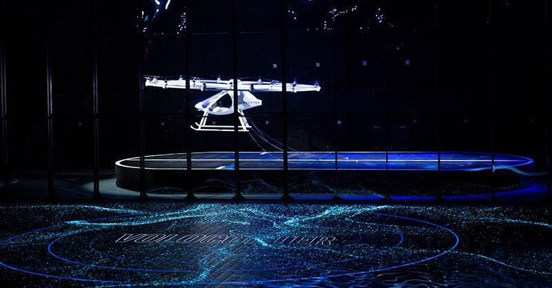 Intel Shows Off Volocopter - A Battery-Operated Flying Car At CES 2018 ...