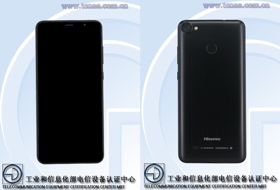 New Hisense Phone Seen On TENAA With 5.99'' HD+ Display - Gizmochina