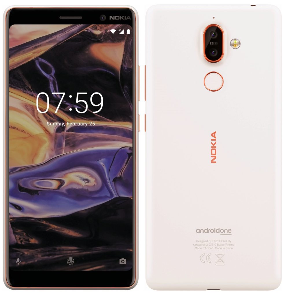 First Official Renders Of Android Go's Nokia 1 & Android One's Nokia 7 ...