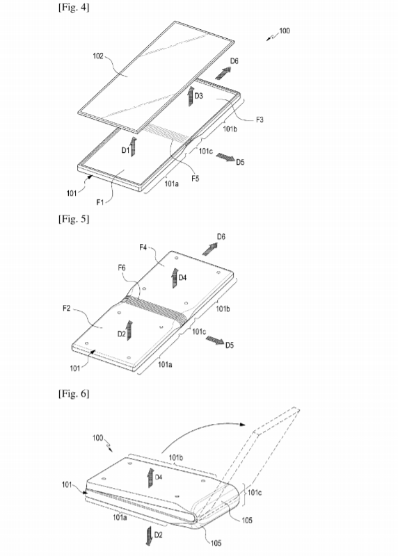 Samsung Patent Reveals Foldable Smartphone With New Hinge Design ...