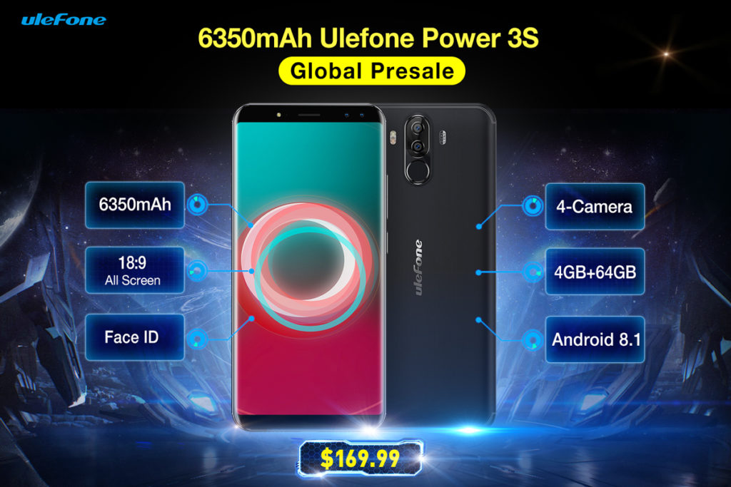 Ulefone Power 3S Goes On Pre-Sale With A Huge 6350 mAh Battery And ...
