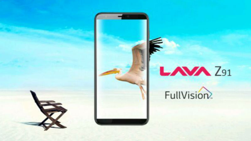 Lava Z91 With 5.7-Inch Full-Screen Display Launched In India For Rs ...