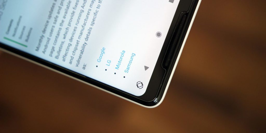 Android P Adds Screen Rotate Button To Navigation Bar - Gizmochina