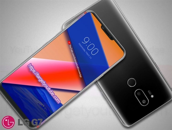 LG G7 and Its Narrow Notch Featured In New Concept Renders - Gizmochina