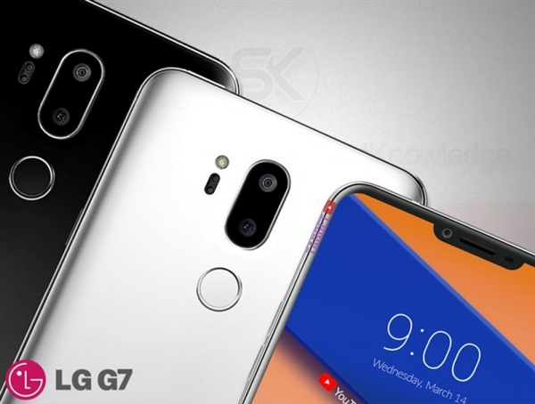 LG G7 and Its Narrow Notch Featured In New Concept Renders - Gizmochina
