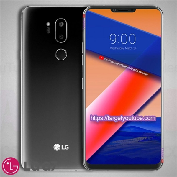 LG G7 and Its Narrow Notch Featured In New Concept Renders - Gizmochina