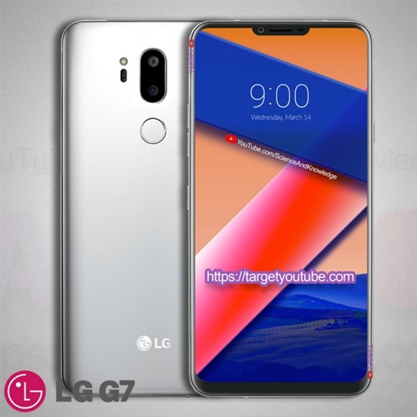 LG G7 and Its Narrow Notch Featured In New Concept Renders - Gizmochina