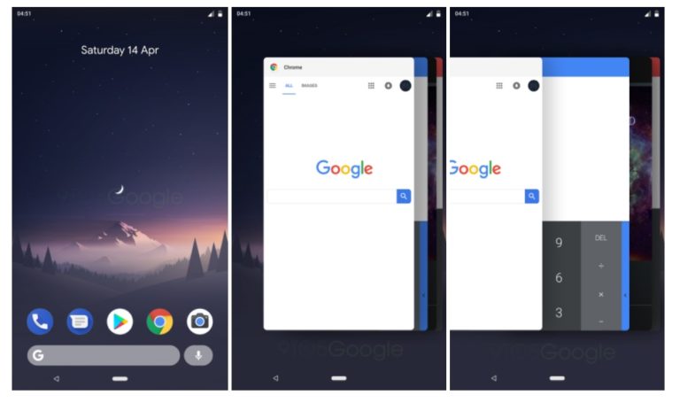 Android P Will Come With A Redesigned Recent Apps Interface - Gizmochina