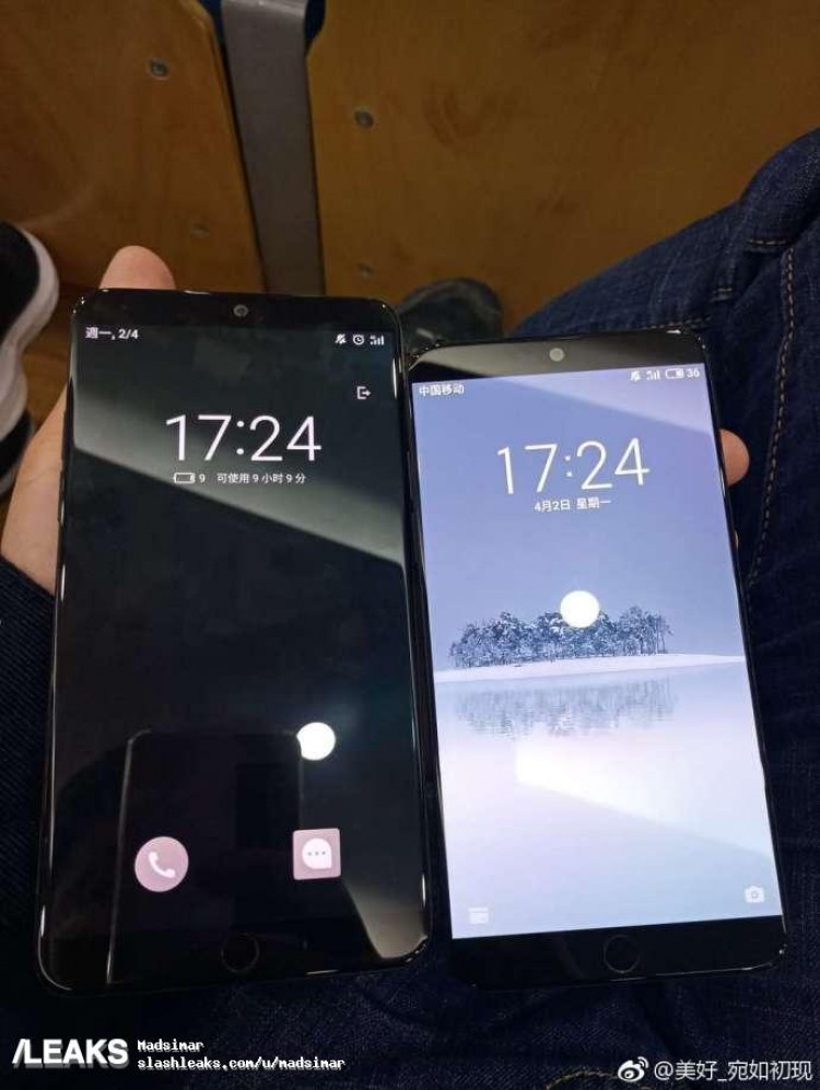 Meizu 15 and Meizu 15 Plus Show Up in Live Photos - Gizmochina