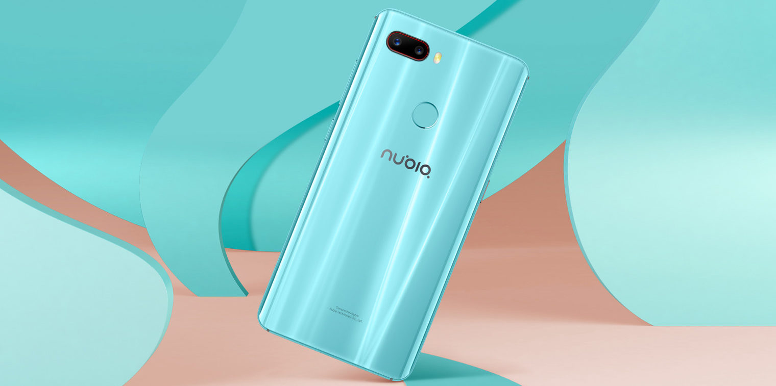 Unboxing Photos of The Celadon Blue Nubia Z18 Mini - Gizmochina