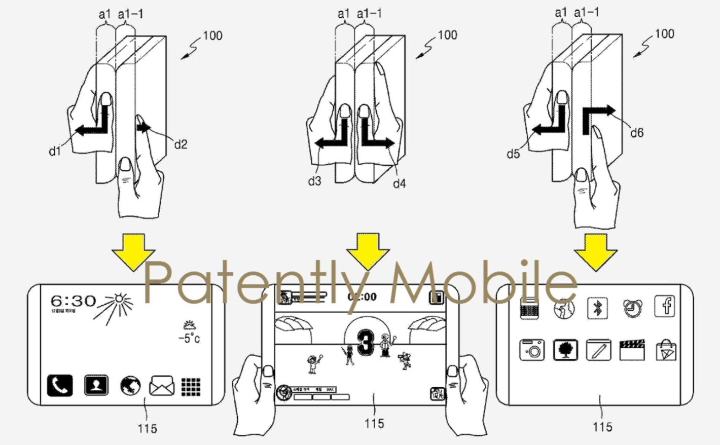 Samsung Gets Second Patent For a Multi-Fold Tablet With Physical ...